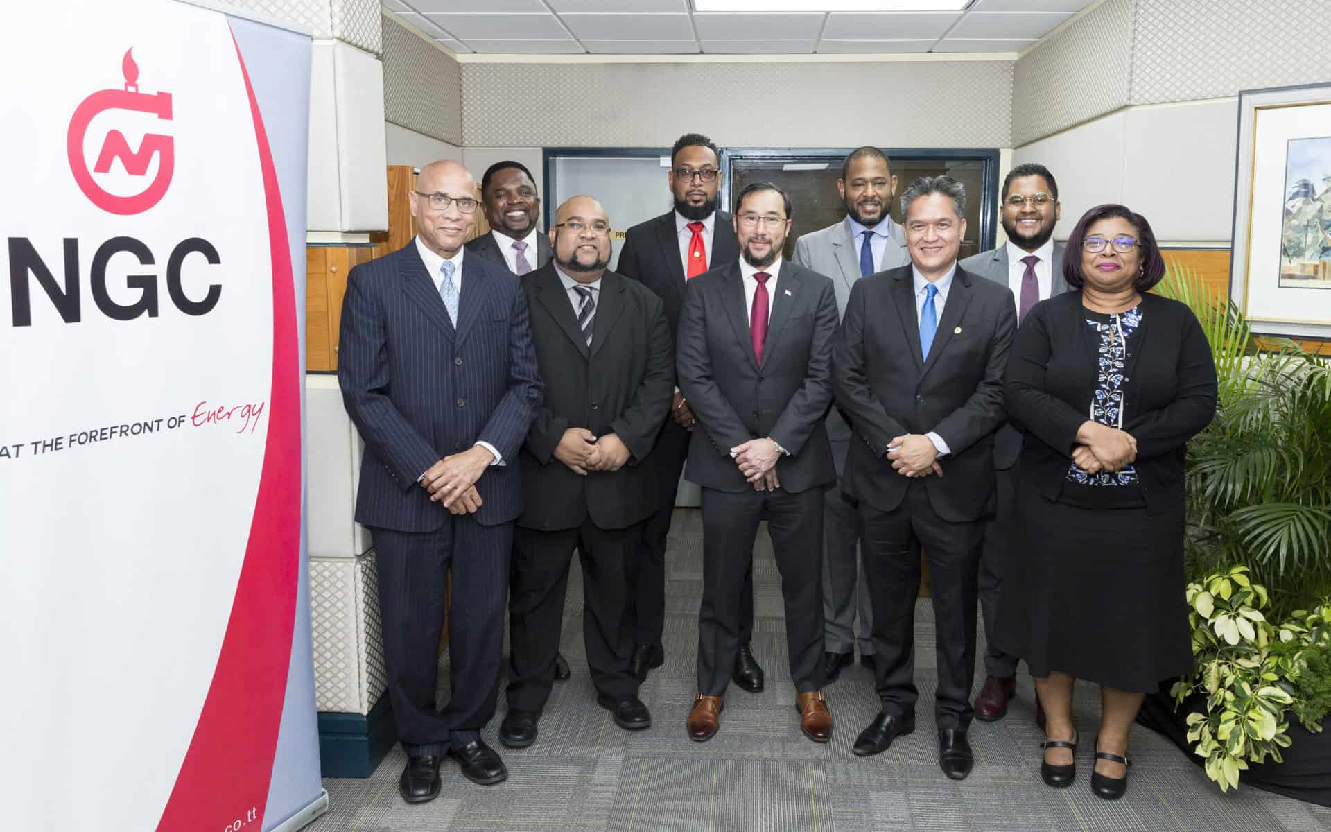 Energy Minister attends special NGC Board Meeting - NGC Media Centre